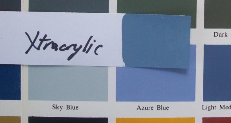 Blue, Blue, My Love Is Azure Blue - and happily some of our paints are ...