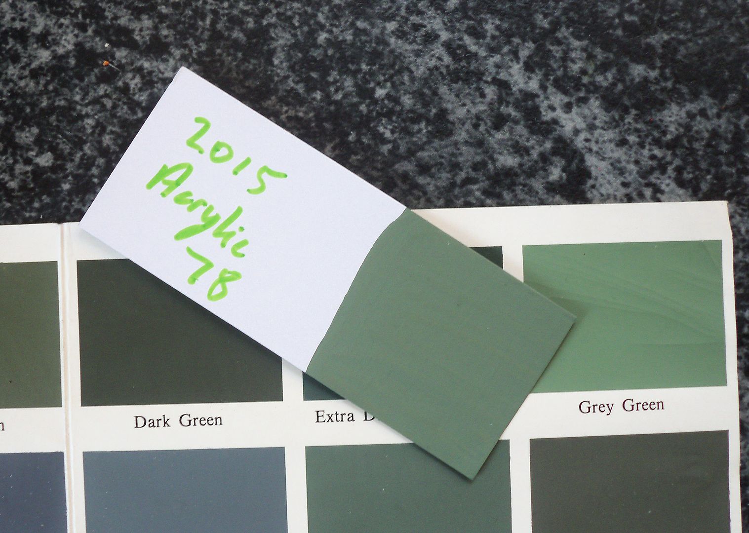 How Green Was My Interior - or was it grey? plus info on BS381 ...
