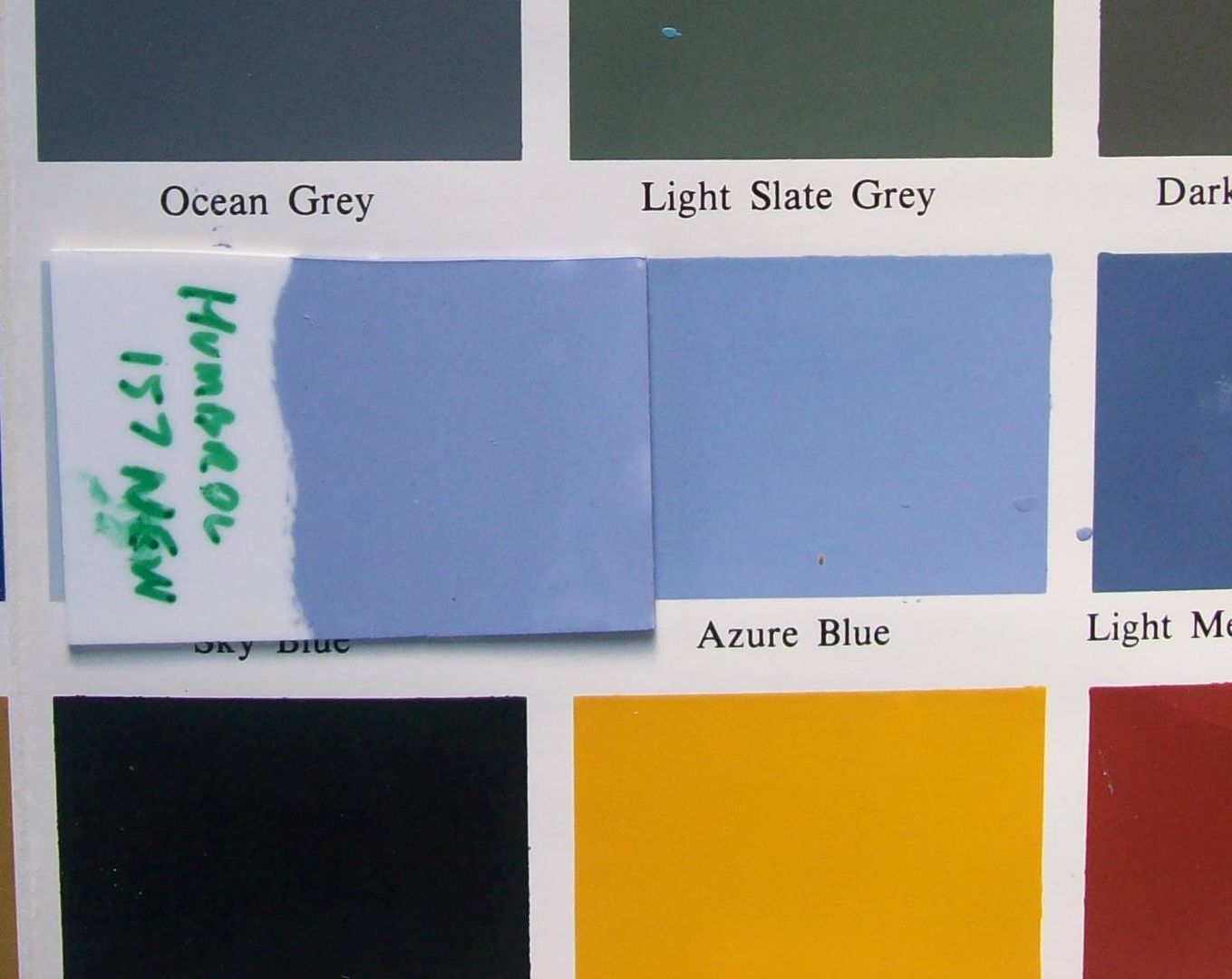 Blue, Blue, My Love Is Azure Blue - and happily some of our paints are ...