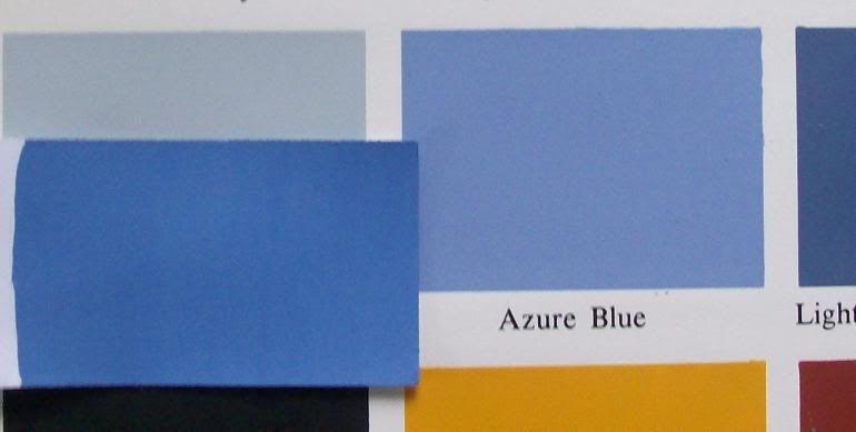 Blue, Blue, My Love Is Azure Blue - and happily some of our paints are ...