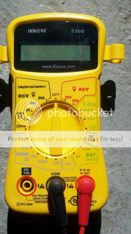 Dwell setting on multimeter | VW Vortex - Volkswagen Forum