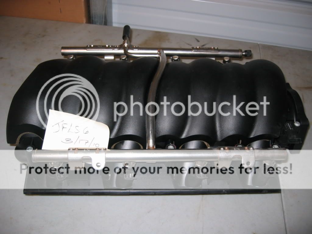 Ported LS2 and LS3 Intake Manifolds with Fuel Rail and Injectors ...