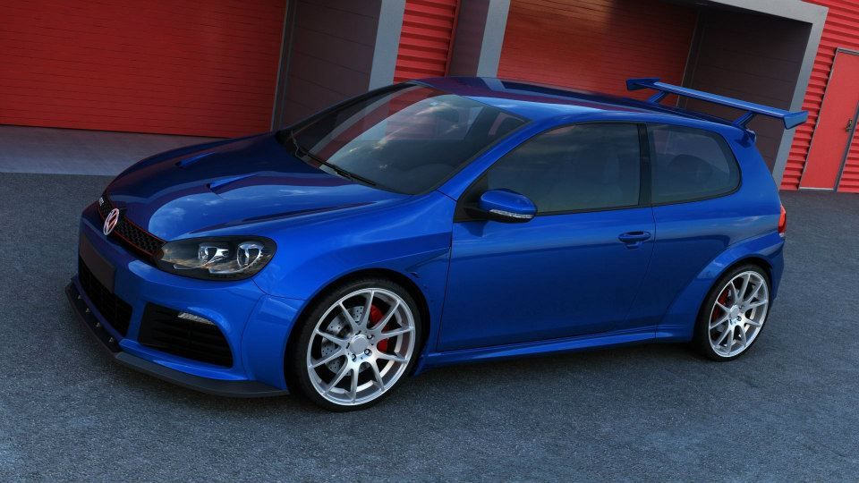 Golf R race car