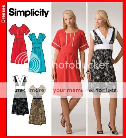 Simplicity Misses Dress 3875 pattern review by lisaquilts