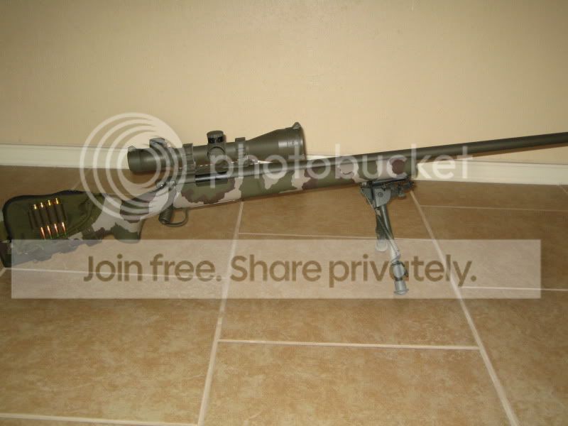Finally finished my Rem 700P...(pics) > Refinishing > AR15.COM