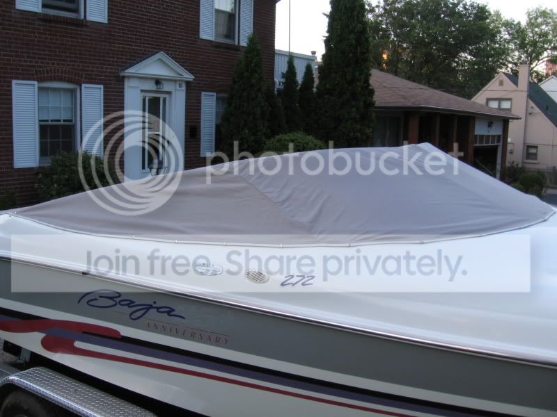 Brand new Baja 272 Cockpit (mooring) cover - Offshoreonly.com