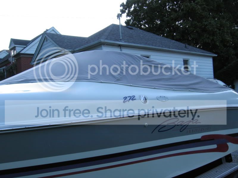 Brand new Baja 272 Cockpit (mooring) cover - Offshoreonly.com