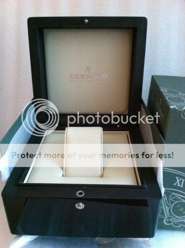 WatchNet: Trading Post: FS: Audemars Piguet Watch Box Sets for Royal ...