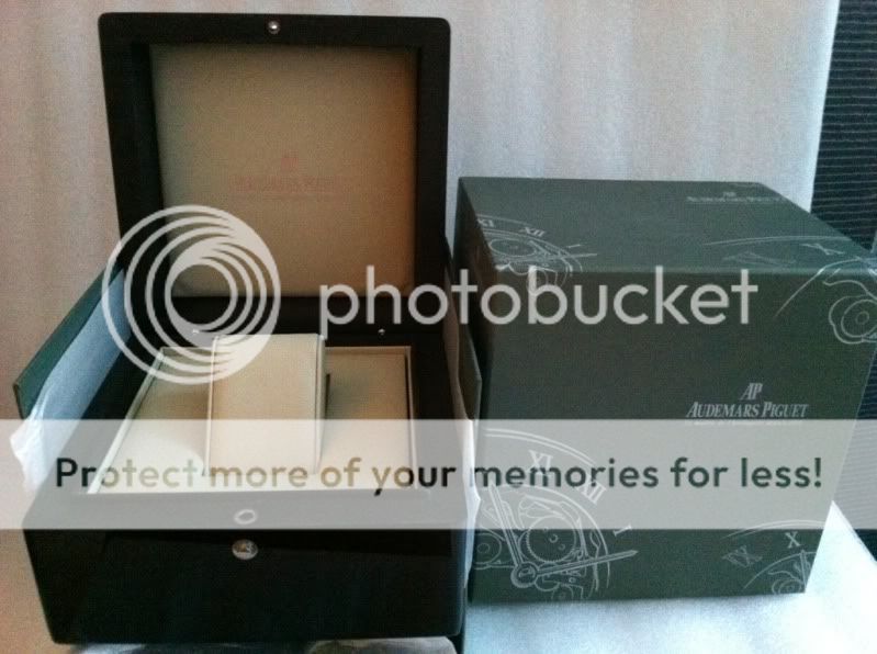 WatchNet: Trading Post: FS: Audemars Piguet Watch Box Sets for Royal ...