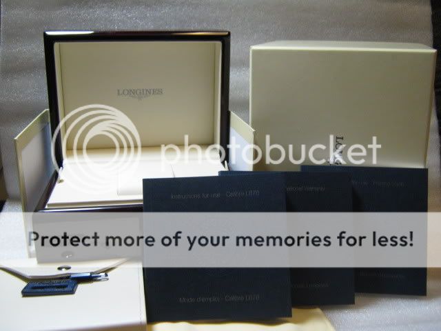 WatchNet: Trading Post: FS: Longines Large Wooden Watch Boxes for ...