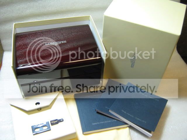 WatchNet: Trading Post: FS: Longines Large Wooden Watch Boxes for ...