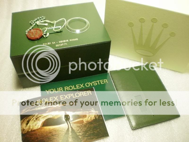 WatchNet: Trading Post: FS: Rolex Explorer II (Ref.16570) Complete Box ...