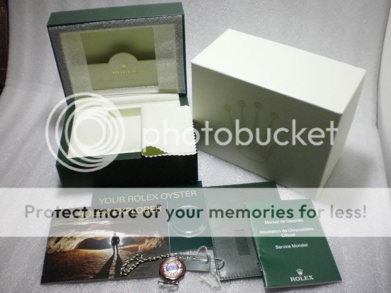 WatchNet: Trading Post: FS: Rolex Explorer II (Ref.16570) Complete Box ...
