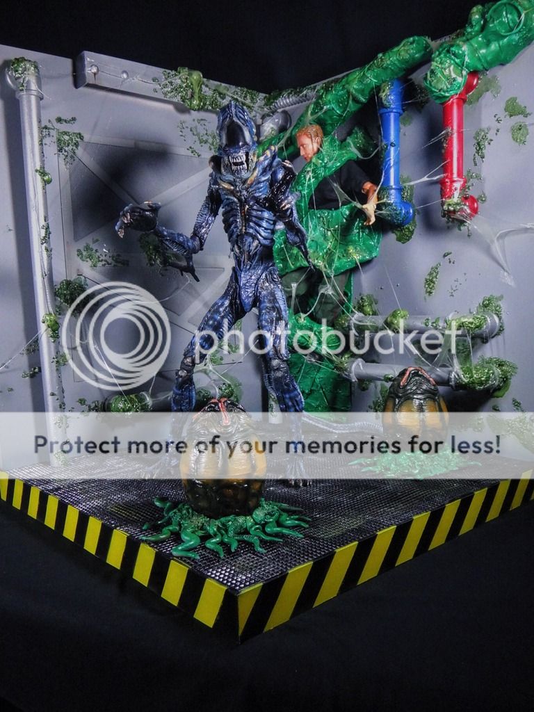 (Science) Fiction, Fantasy, & Adventure ALIEN WARRIOR 1/6 Diorama