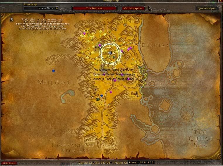 Dishu - NPC - WotLK Classic