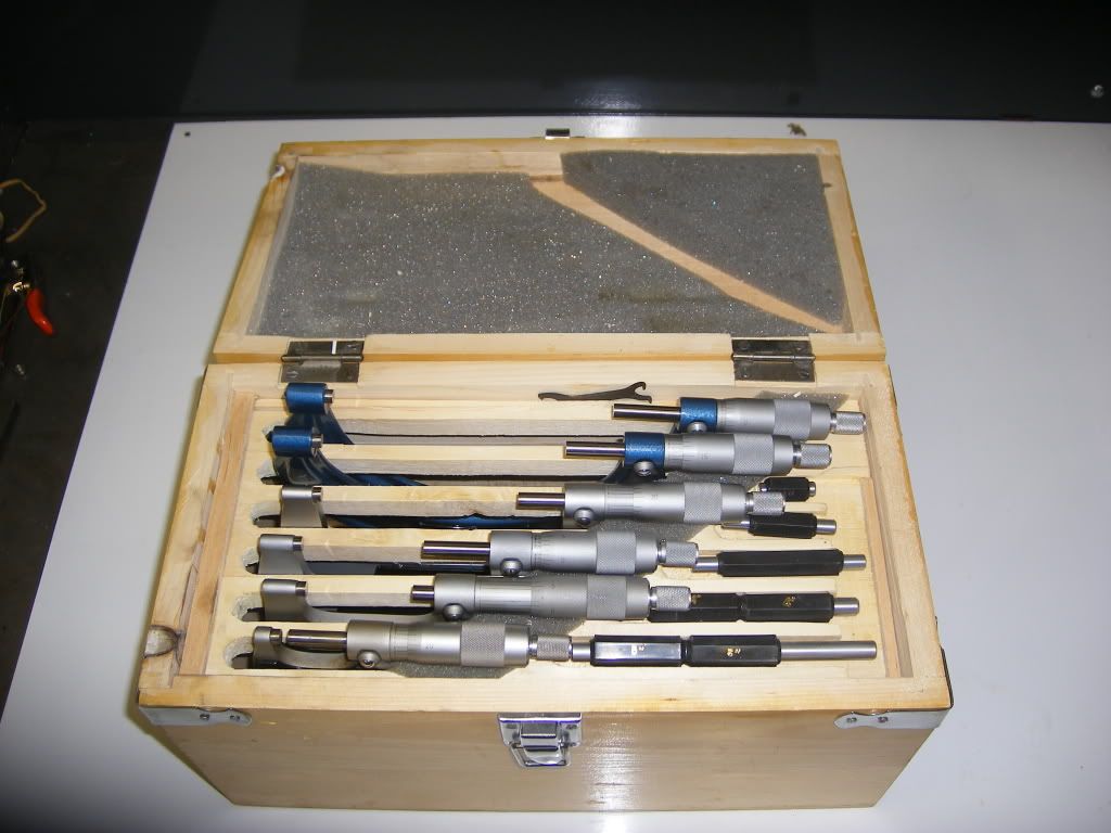 FS Micrometer set, Depth Mic set