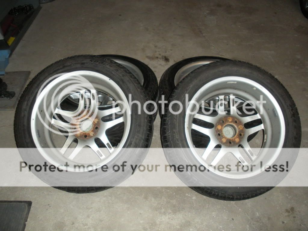 FS: BMW E38 M Parallels 18x8 18x9.5 w/ Michelin Pilots