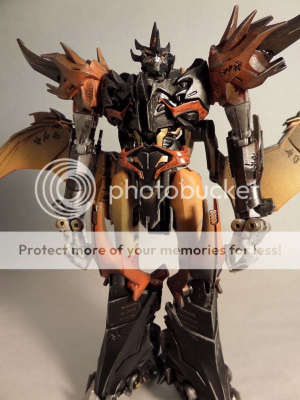 TFP Predaking with Shapeways Upgrades | Barricade Prime