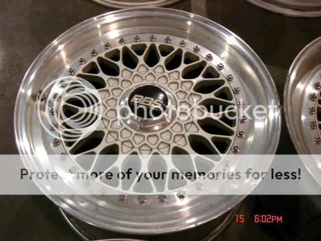 BBS RS 17" 3 PEICE WHEELS For Sale | VW Vortex - Volkswagen Forum