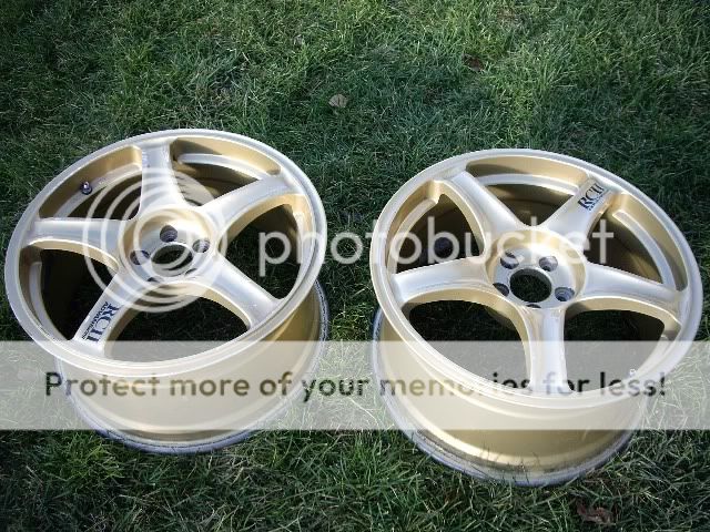 FS:(UT) 2 Advan RCII, Gold 17x7.5 5x114.3 | IW STi Forum